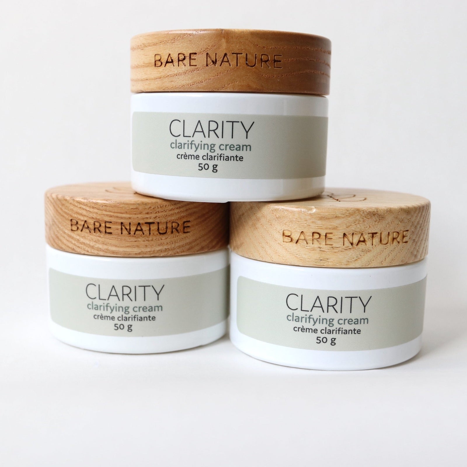 Clarity Face Cream: Lightweight Hydration and Matte Finish - barenature.ca
